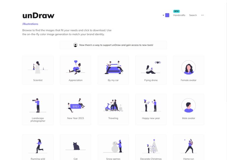 unDraw（アンドロー） とは | ウェブクマさん！