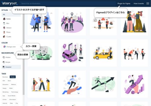 storyset（ストーリーセット） とは | ウェブクマさん！