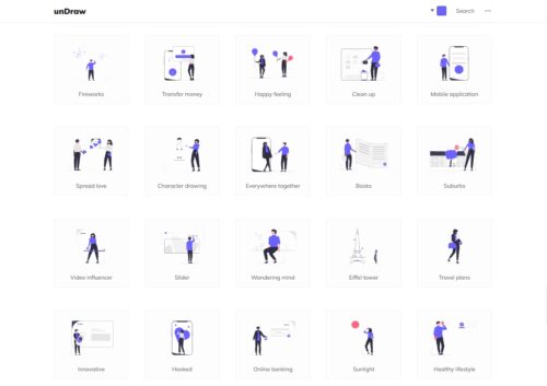 unDraw（アンドロー） とは | ウェブクマさん！